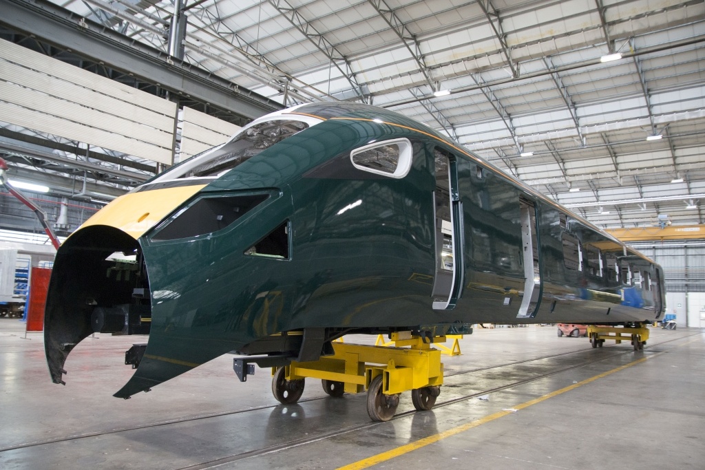 Ferrovie.it - In produzione i treni Hitachi Rail Italy per le Linee del GWR