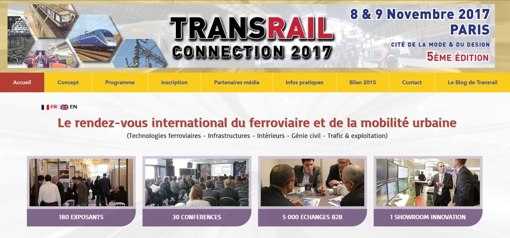 Ferrovie.it - Transrail Connection a Parigi, 8 e 9 novembre 2017