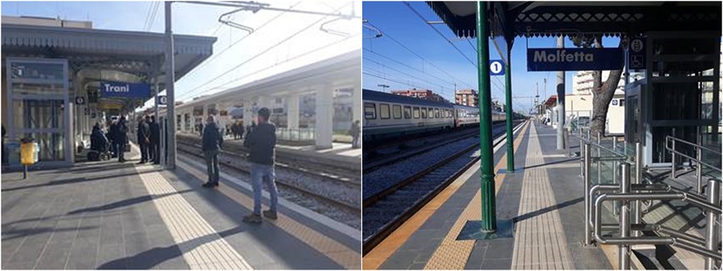 Ferrovie.it - RFI, Puglia: nuovo look per le stazioni di Trani e Molfetta