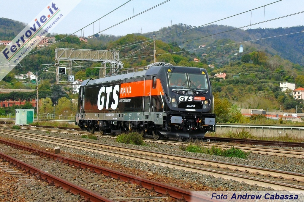 Ferrovie.it - E 494 per GTS Rail: consegnata la prima unità