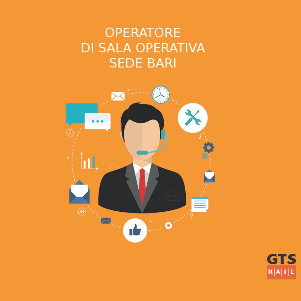 Ferrovie.it - GTS Rail ricerca Operatori di Sala Operativa