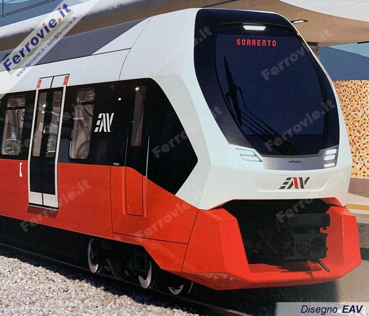 Ferrovie.it - Hitachi Rail fornirà 40 nuovi treni per la Circumvesuviana di EAV