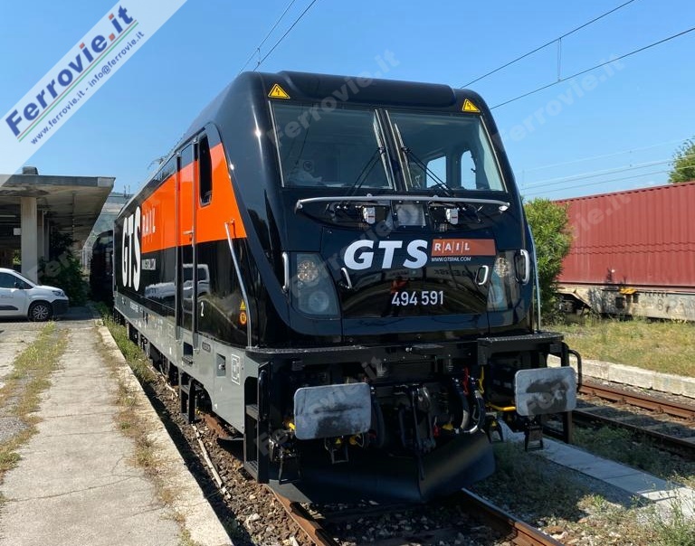 Ferrovie.it - Alessandra, una nuova E 494 per GTS Rail