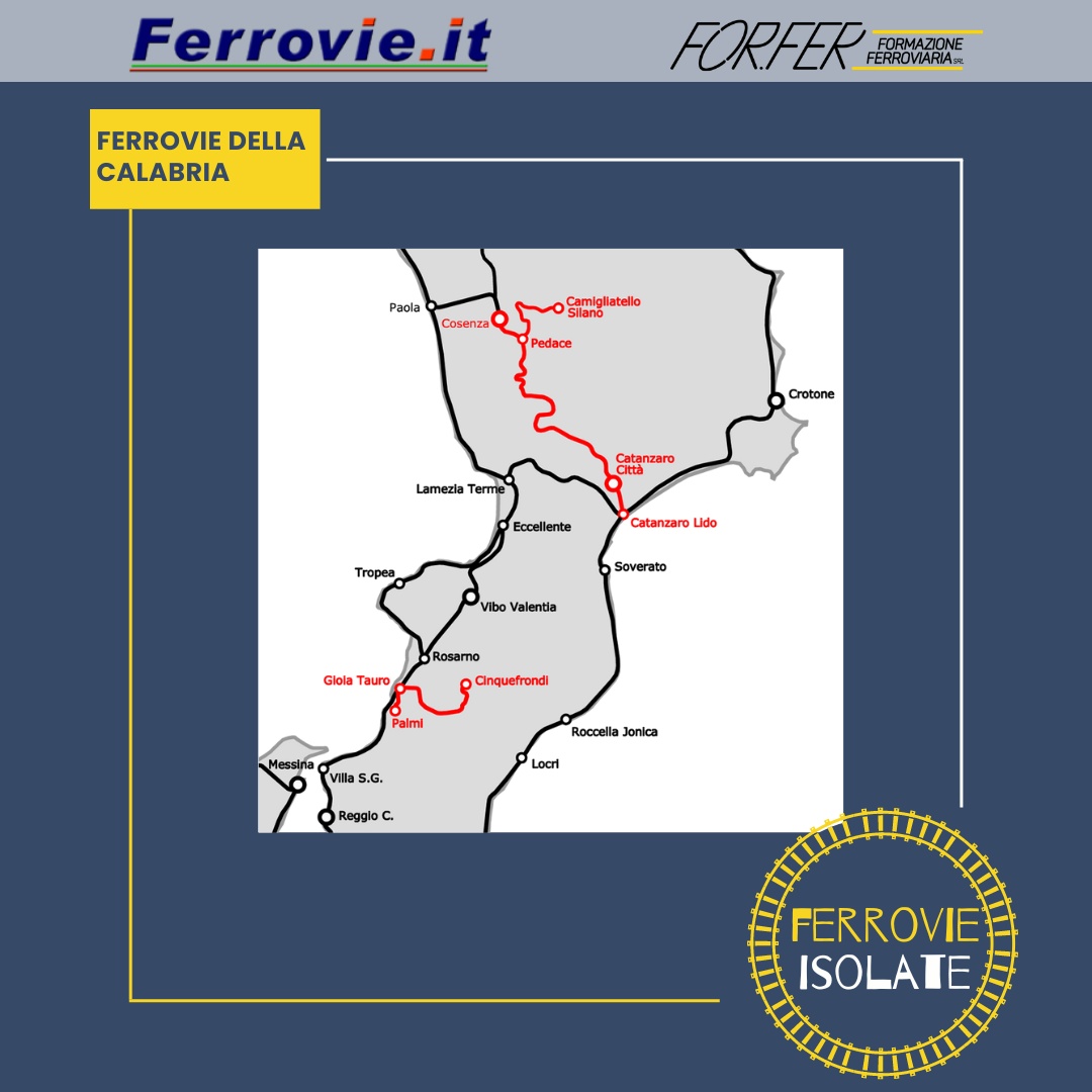 Ferrovie.it - Ferrovie isolate: le Ferrovie della Calabria