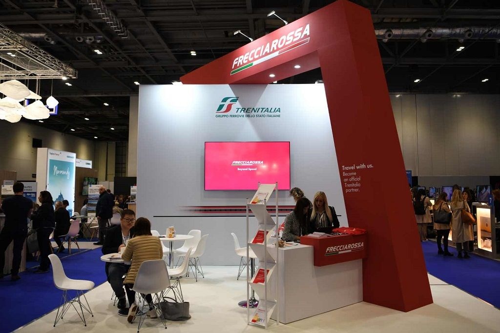 Ferrovie.it - Il Frecciarossa di Trenitalia al WTM: +30% di biglietti venduti all'estero