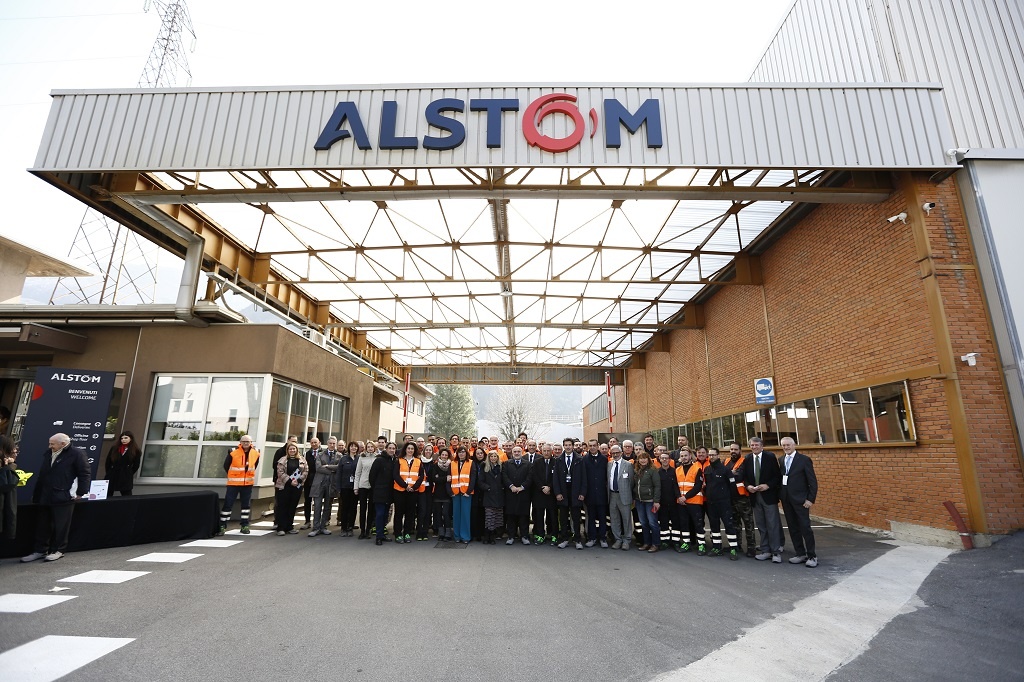 Ferrovie.it - Inaugurato il nuovo stabilimento Alstom di Valmadrera