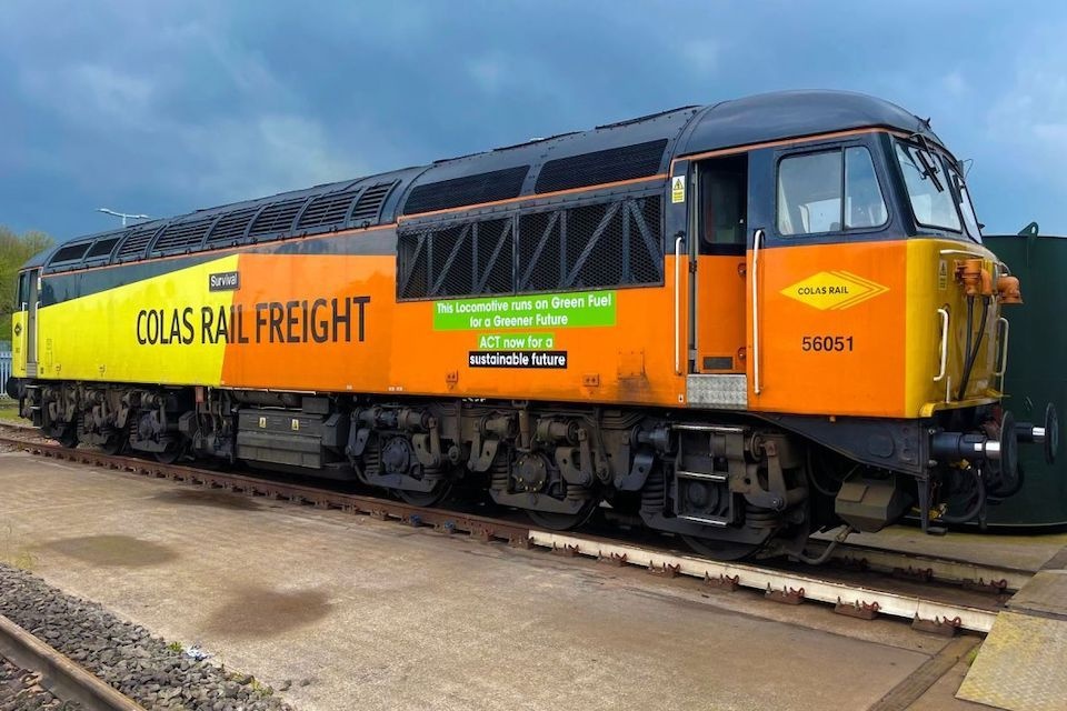 Ferrovie.it - Colas Rail sperimenta carburante vegetale per locomotive ...