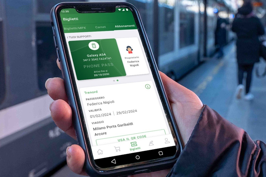 Ferrovie.it - Con ''Phone Pass'' l'abbonamento Trenord è sullo smartphone