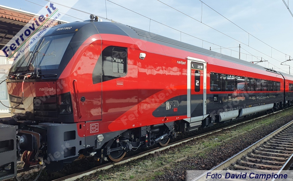 Ferrovie.it - Il nuovo Railjet di ÖBB prova tra Verona e Bologna