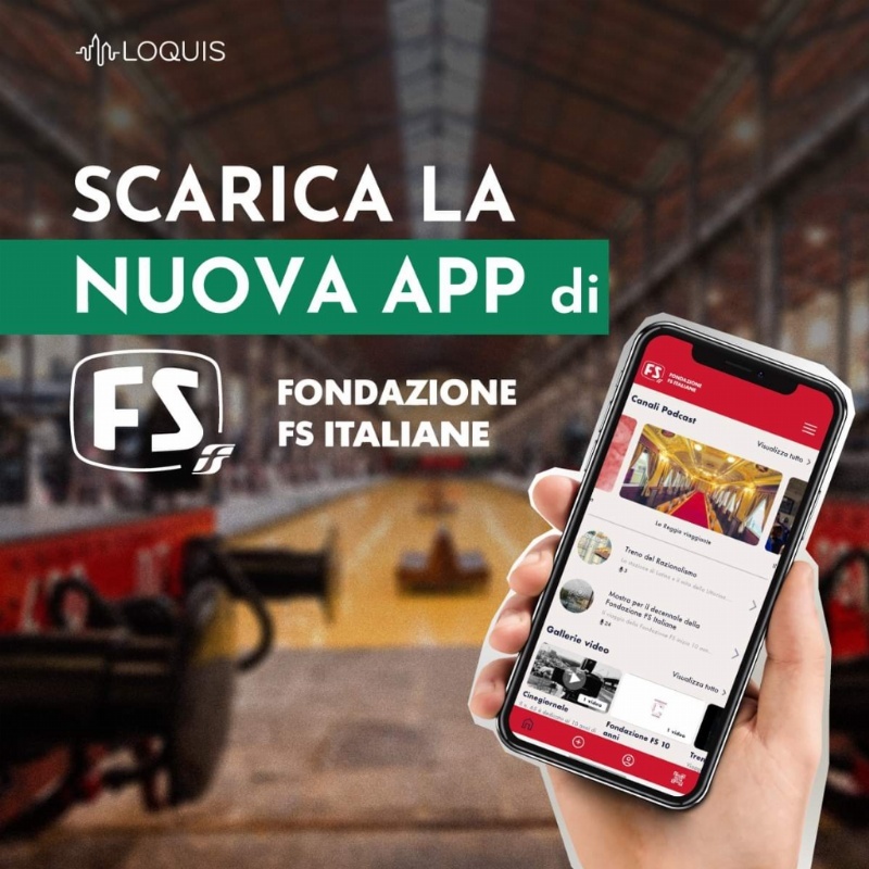 Ferrovie.it - Fondazione FS, disponibile la nuova app dedicata