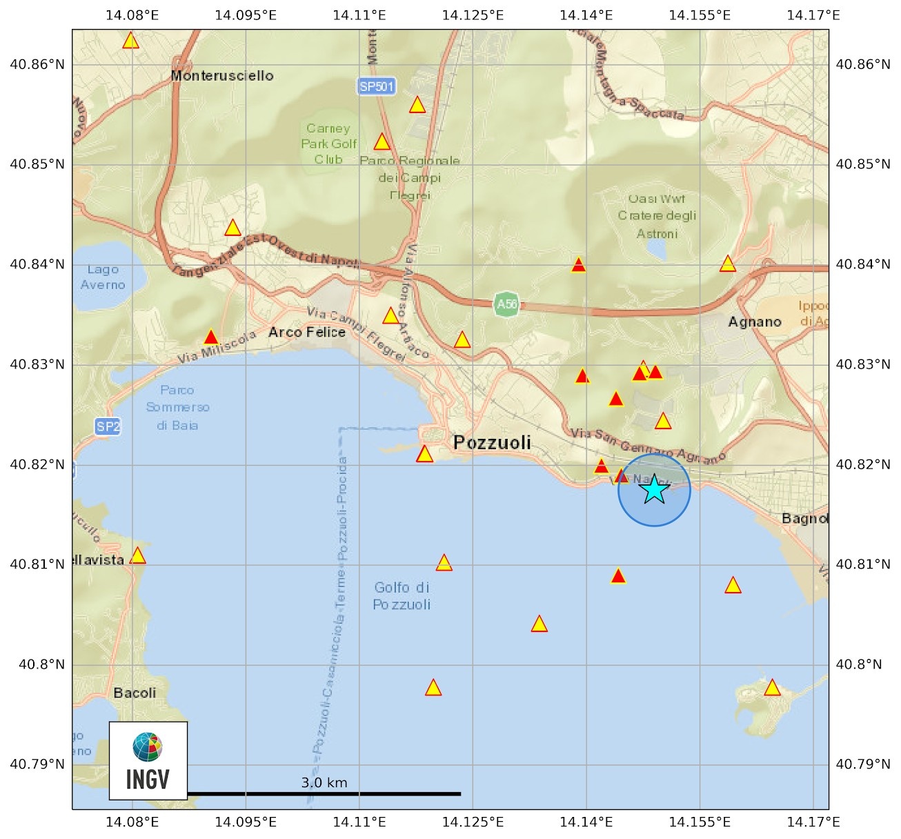 Ferrovie.it - Nodo di Napoli, circolazione rallentata per terremoto 4.4