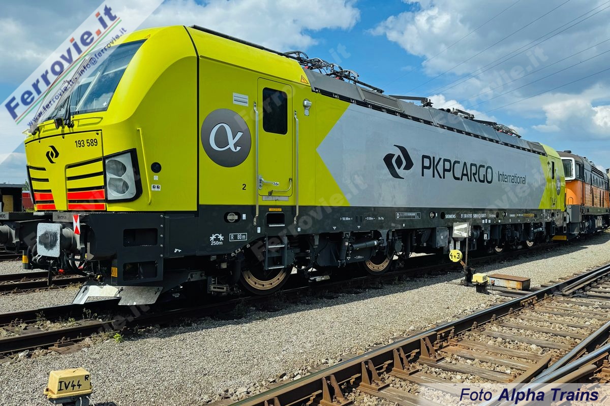 Ferrovie.it - Consegnata a PKP Cargo International la seconda Vectron da Alpha Trains